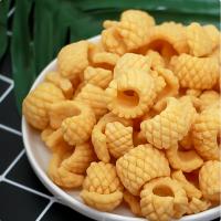 China Wholesale Squid Rice Crackers Puffed Seafood Snack 12 Month Shelf Life Salty Flavor for sale