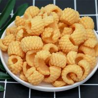 China Wholesale Squid Rice Crackers Puffed Seafood Snack 12 Month Shelf Life Salty Flavor for sale