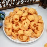 China Wholesale Squid Rice Crackers Puffed Seafood Snack 12 Month Shelf Life Salty Flavor for sale