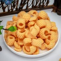 China Wholesale Squid Rice Crackers Puffed Seafood Snack 12 Month Shelf Life Salty Flavor for sale
