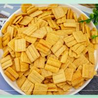 China Crispy Crayfish Flavor Rice Crackers 5kg Bulk Wholesale Asian Snack Rice Crust for sale