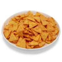 China Wholesale Yummy Triangle Cookies Crispy Cheese Rice Cracker for sale