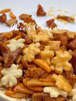 China Hot Salted Mixed Rice Crackers 7.5kg Bulk BRC Kosher Snack for Middle East for sale