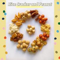 China Mixed Rice Crackers Salty Snack 7.5kg Bulk Baked Crispy Japanese Style Glutinous Rice Crackers for sale