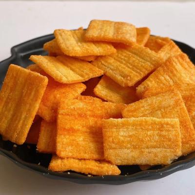 China Crispy Ketchup Flavor Guoba Rice Crust Snack 12 Month Shelf Life OEM Available for sale