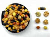 China Japanese Roasted Seaweed Rice Crackers Mixed with Peanuts 12 Month Shelf Life OEM for sale