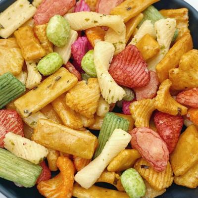 China Semi-Soft Japanese Rice Cracker Snacks 100g Irresistible Taste and Texture for sale