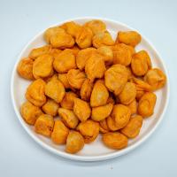 China Roasted Peanut Crackers 5KG & 10KG Bulk - Spicy Plum-Shaped Snacks with 12 Month Shelf Life for sale