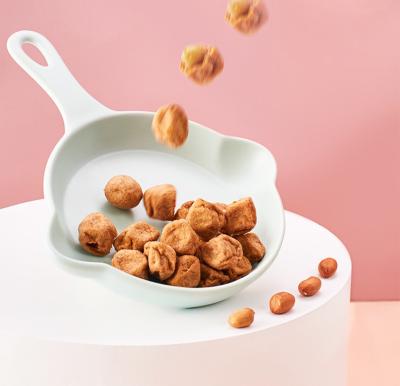 China BBQ Powder Plum Shaped Salted Fried Peanuts Rarioli Coated Peanuts 5kg for sale