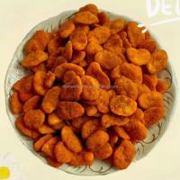 China Spicy Chili Coated Fava Bean Snacks 5kg Bulk - Crispy Broad Bean Chips with 12 Month Shelf Life for sale