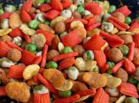 China Oriental Mix Nut Snack with 12 Month Shelf Life - Green Peas, Peanuts & Rice Crackers BRC Kosher Certified for sale