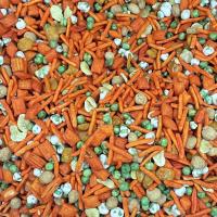 China Asian Snacks Mix Green Pea Broad Bean Peanut Coated Shrimp Flavor 1kg Pack for sale