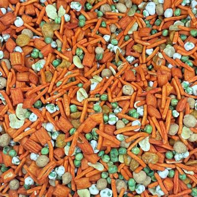 China Asian Snacks Mix Green Pea Broad Bean Peanut Coated Shrimp Flavor 1kg Pack for sale