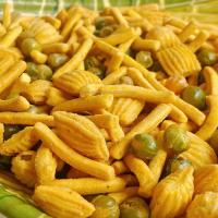 China Shrimp Flavor Green Pea Mixed Snack Crunchy Protein Cookies 5kg Bag BRC Kosher for sale