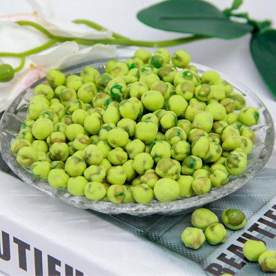 China Wasabi Coated Peas 5kg Bags Spicy Mustard Flavor Green Pea Snack Bulk Wholesale for sale