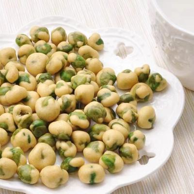China Organic Coated Green Peas Baked Snack 10kg Bulk Various Flavors Cheese Wasabi Chili for sale