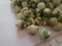 China Garlic Sweet Spicy Coated Green Pea Snacks - 5kg Aluminium Bag, 10kg Carton, 2 Ton MOQ for sale