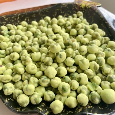 China Wasabi Coated Green Peas Snack 10kg Bulk OU Kosher Spicy Crunchy BRC Certified for sale
