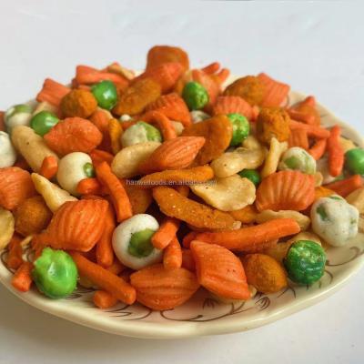 China Wholesale Oriental Mix Nut Snack 5kg Bag Japanese Trail Mix Rice Strips Cracker for sale
