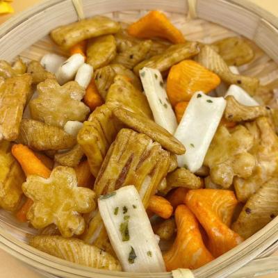 China Multiple Shapes Rice Cracker Seaweed Japanese Mix Rice Cracker for sale