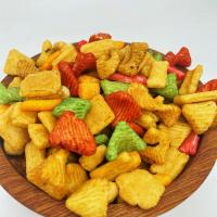 China Baked Glutinous Rice Crackers Salty Snack 7.5kg Bulk OEM Supplier for sale