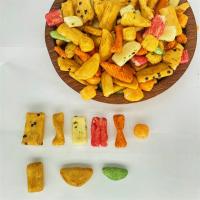 China Mixed Rice Crackers Baked Salty Snack 7.5kg Bulk OEM BRC Kosher for sale