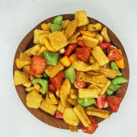 China Baked Glutinous Rice Grain Snacks 7.5kg Bulk OEM Healthy Salty Chinese Snack Food for sale