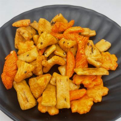 China Japanese Style Gluten Free Mixed Rice Crackers Crunchy Grain Biscuit 7.5kg Bulk OEM for sale
