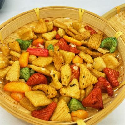 China OEM Puffed Rice Crispy Cracker Bulk Snack 7.5kg Baked Salty Chinese Manufacturer for sale