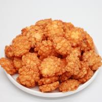 China BBQ Flavor Savory Rice Cracker Snacks Customized Packed 5kg for sale