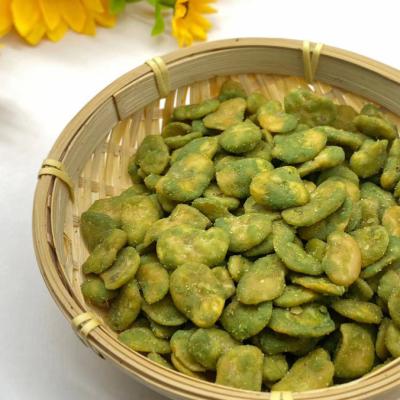 China Hanwei Mustard Fava Bean Snack 5kg Bags Low Salt Crispy Broad Bean Chips BRC Kosher for sale