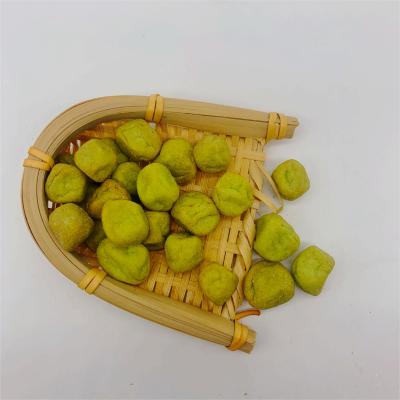 China Roasted Coated Peanut Snack Wasabi Spicy Flavor 5g Protein Crunchy Bites for sale