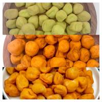 China Wasabi Spicy Kick Plum Shaped Peanuts 2kg Bulk Salty Snack for sale