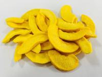 China Freeze Dried Yellow Peach Slices 2-5 lbs Natural Flavor No Sugar Added for sale