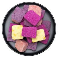 China Freeze-Dried Yogurt Cubes Dragon Fruit Flavor 25g High Protein Snack for Post-Workout Recovery for sale