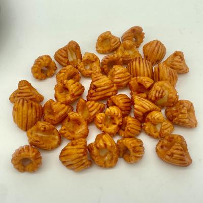 China Spicy Wrinkled Rice Crackers 2.5kg Bulk B2B Snack Ready to Eat for sale