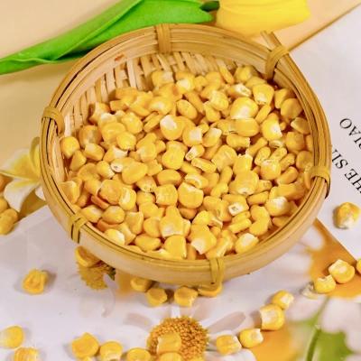 China Freeze Dried Corn Kernels Golden Yellow 5kg Bulk High Fiber BRC Certified for sale