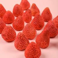 China Freeze Dried Strawberries 5kg Bag 1 Year Shelf Life BRC Kosher Certified for sale