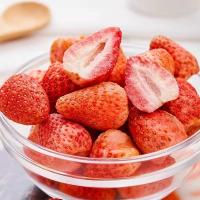 China Freeze Dried Strawberries 5kg 1 Year Shelf Life Sweetened Snack for sale