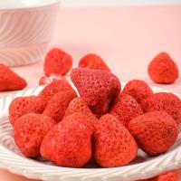 China Freeze Dried Strawberries 5kg 1 Year Shelf Life Sweetened Snack for sale