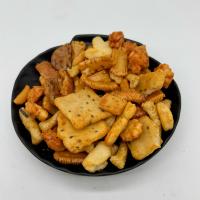 China Hanwei Fried Rice Crackers Salty Flavor 7.5kg Bulk Puffed Rice Snack BRC Kosher for sale