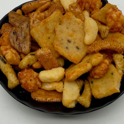 China Hanwei 7.5kg Bulk Fried Rice Crackers Crispy Texture BRC Kosher FDA 12 Months Shelf Life for sale