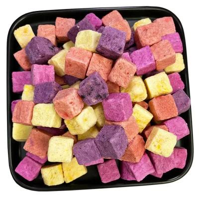 China Freeze Dried Peach Dried Vegetables Mix 5kg Bulk BRC Kosher FDA for sale