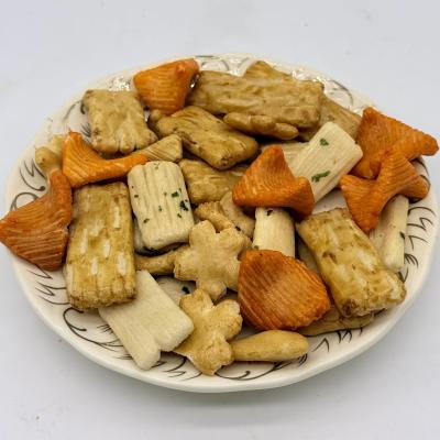 China Crispy Mixed Rice Crackers Asian Savory Snack 500g Bulk Wholesale for sale