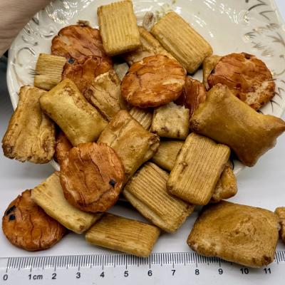 China Mixed Senbei Rice Crackers 2-4cm Savory Japanese Snack Bulk Supply OEM for sale