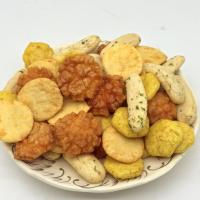 China Assorted Japanese Rice Crackers Senbei Mix Wholesale 500g Bulk Snack Pack for sale