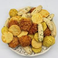 China Assorted Japanese Rice Crackers Senbei Mix Wholesale 500g Bulk Snack Pack for sale