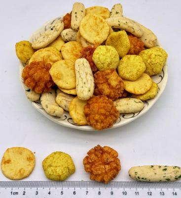 China Assorted Japanese Rice Crackers Senbei Mix Wholesale 500g Bulk Snack Pack for sale