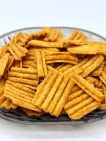 China Light Crispy Flower Shaped Snack Chips Non Greasy Healthy Alternative 200g for sale