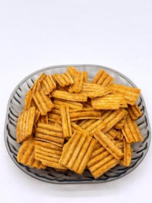 China OEM Golden Flower Shaped Crispy Snack 200g Light Crunchy Export Quality for sale